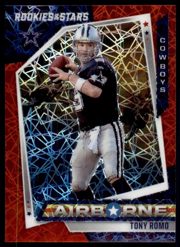 2021 Panini Rookies & Stars - Airborne Red Prizm #AB-30 Tony Romo for ...