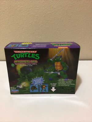 NEW Teenage Mutant Ninja Turtles Mutatin' LEO Figure Legendary Leader ...