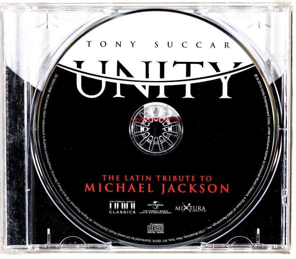 Tony Succar – Unity: The Latin Tribute To Michael Jackson Sent Tracked ...