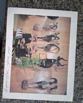Roy Weatherby Card with Signiture Vintage Original 9X7 | eBay