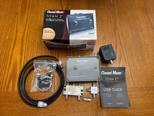 Used: Channel Master Titan 2 UHF/VHF HDTV TV Preamplifier: Model CM ...