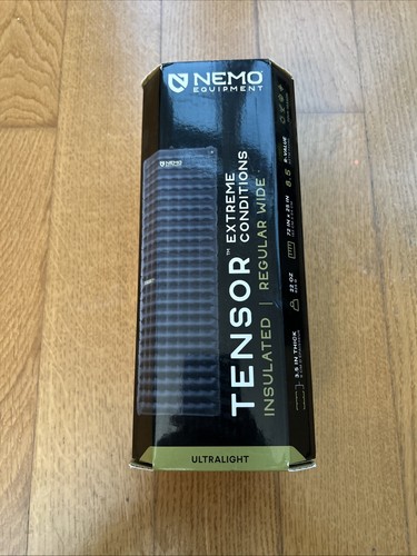 Nemo Tensor Extreme Conditions Insulated Sleeping Pad - Regular Wide | eBay