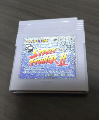 GS12 Street Fighter ll 2 Nintendo Game Boy 1995 Capcom Japanese Version ...