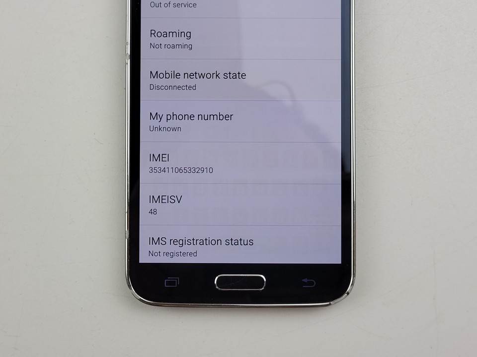 Samsung Galaxy S5 (SM-G900A) 16GB - Black (AT&T) Smartphone - Clean ...