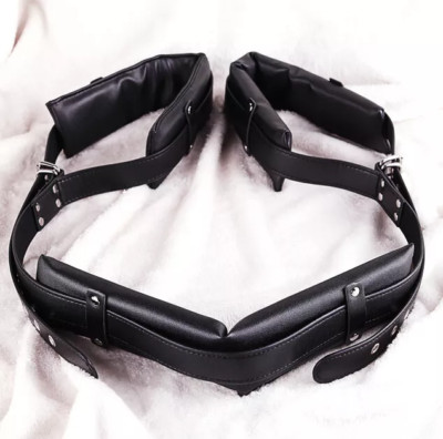 Women Thigh Leg Open Leg Restraints Body Harness Ankle Cuffs Straps ...