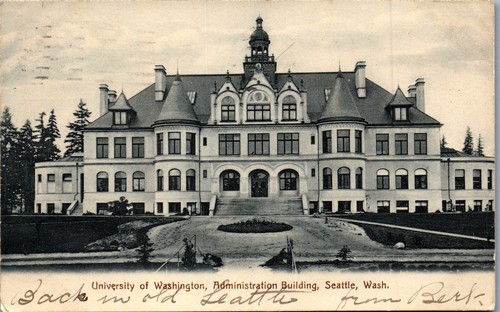Administrative Building, University of Washington, Seattle Postcard ...