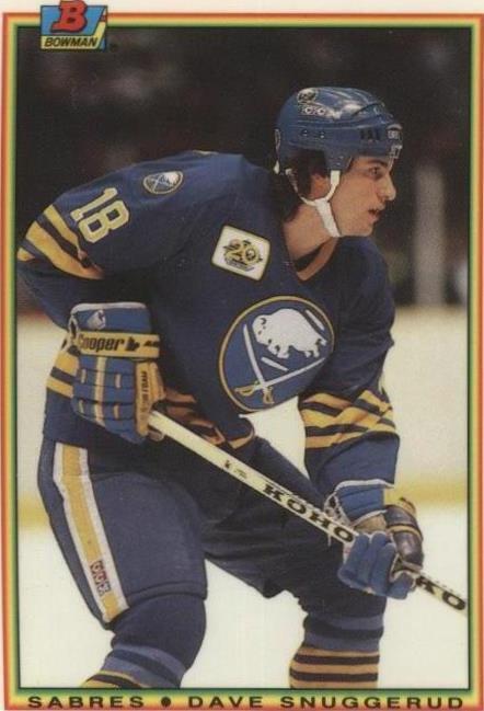 1990-91 Bowman - Dave Snuggerud #249 Tiffany (RC) for sale online | eBay