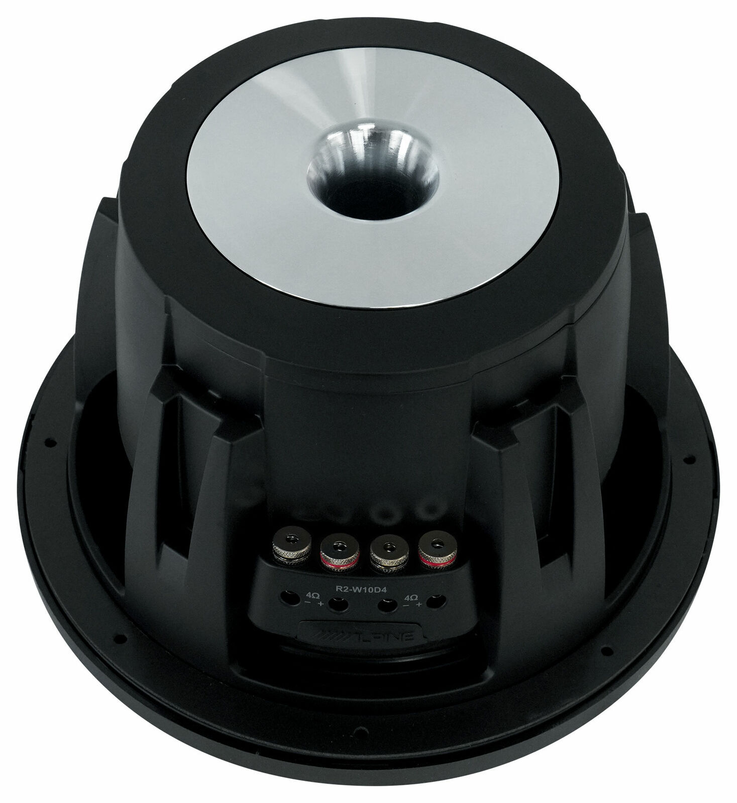 Alpine R2-W10D4 10” R-Series 750W RMS Subwoofer Dual 4 Ohm Car Audio ...