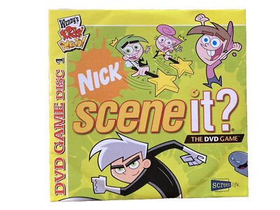 Nick Scene It The DVD Game Disc 1 Wendy's Kids Meal Nickelodeon NEW ...