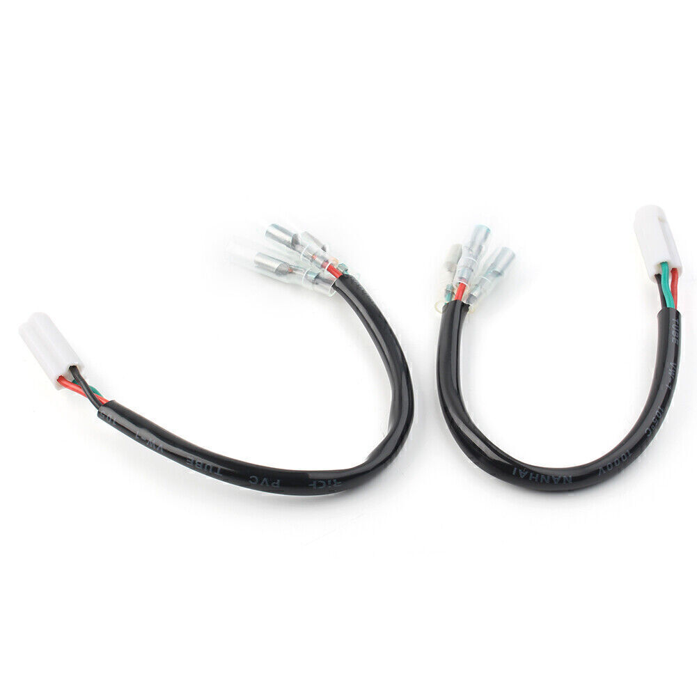 3Wire Front Turn Signal Splitter Harness Y-Adapter Fit Yamaha R1 R3 ...