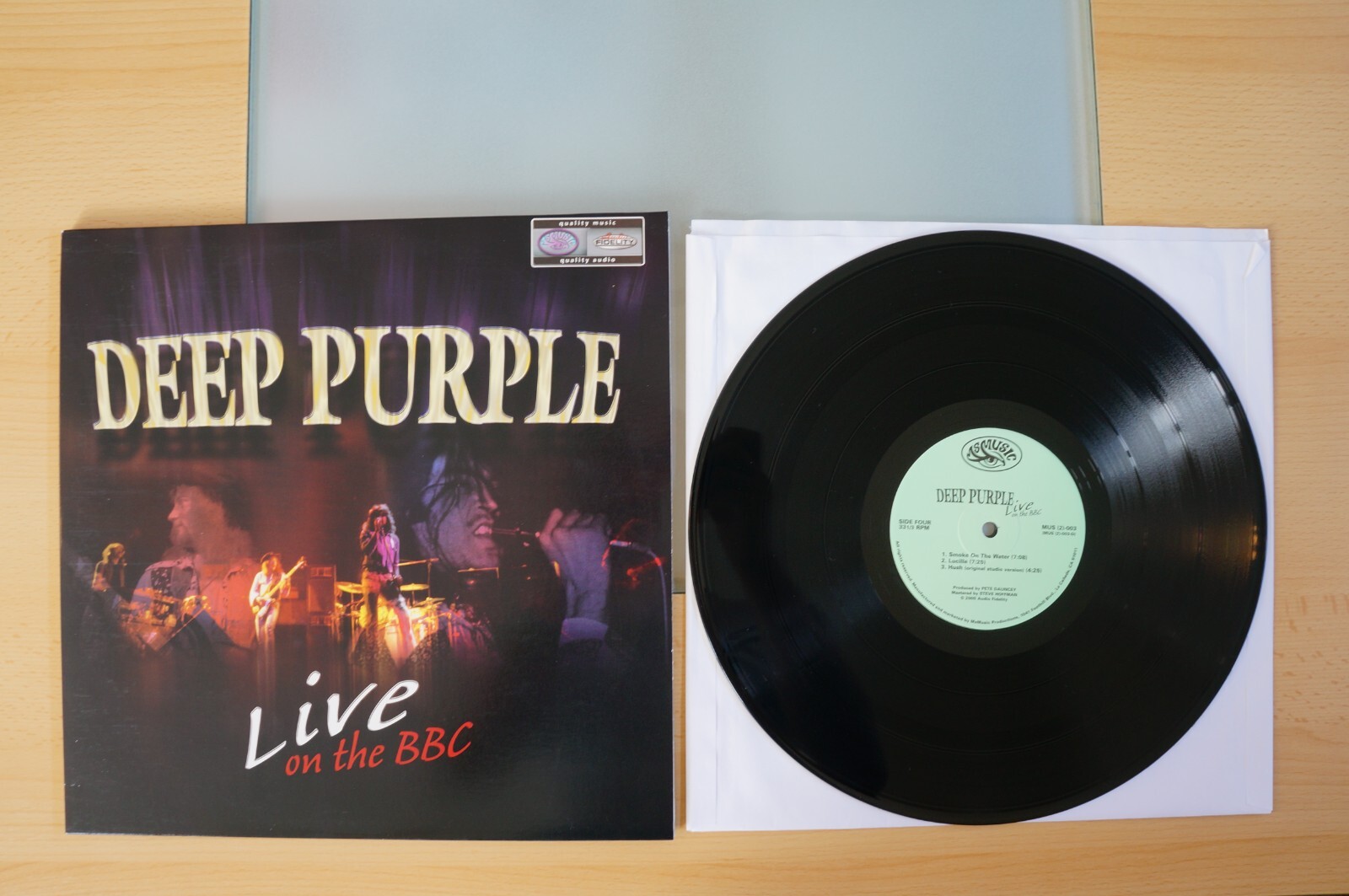 Deep Purple Live on the BBC 2LP von 2005 Audio Fidelity – MUS (2)-003 ...