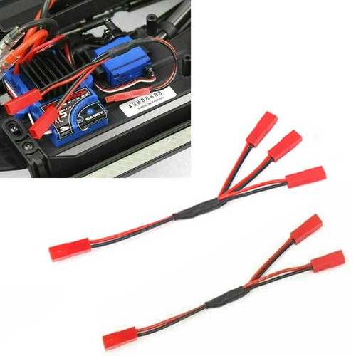 GRC ESC Y Cable Cord Power Supply Y-line Wire for Traxxas TRX-4 1:10 RC ...