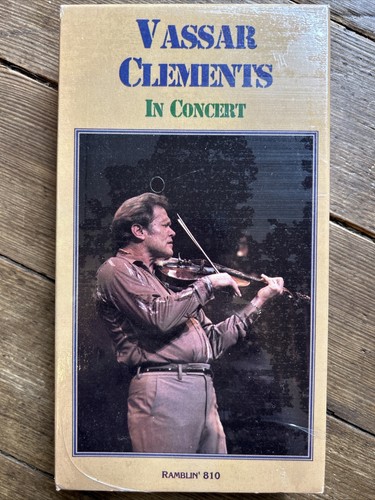 VASSAR CLEMENTS IN CONCERT SEALED RAMBLIN VHS VIDEOTAPE VTG RARE | eBay