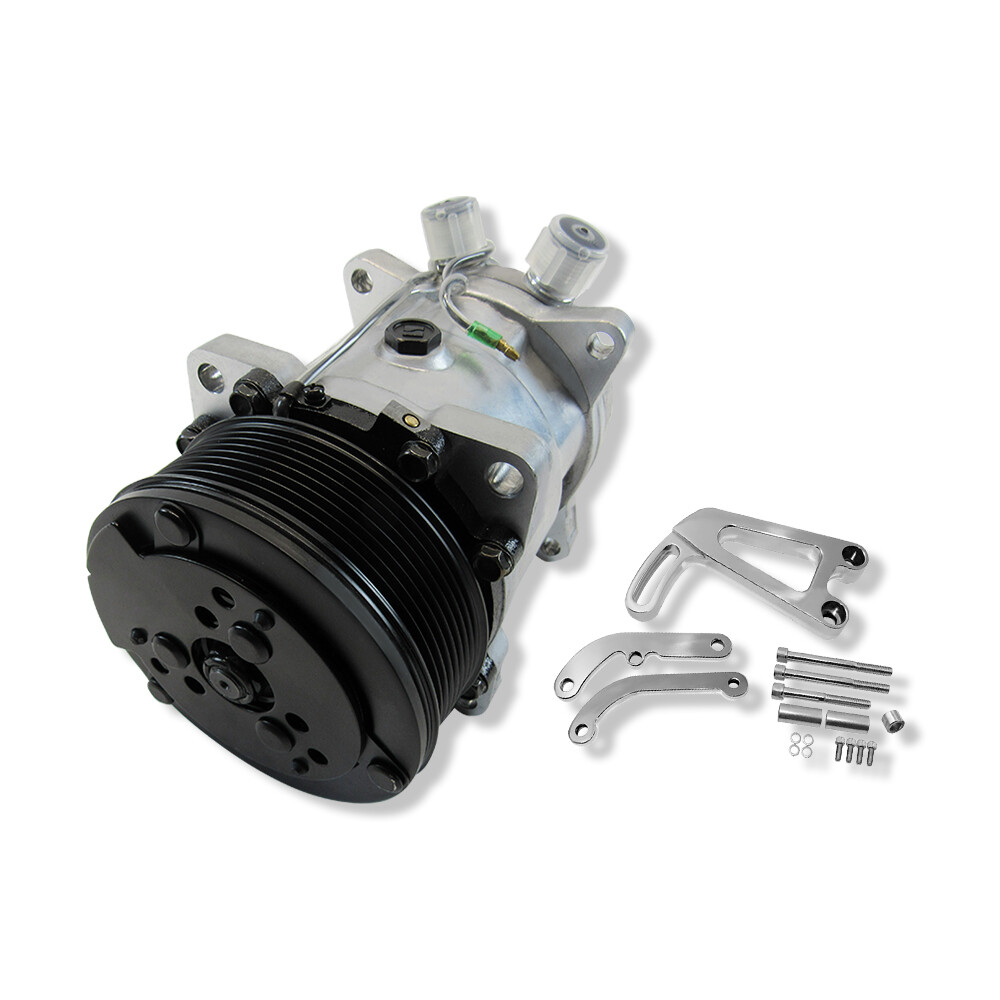 Serpentine Belt Sanden 508 Style A/C Air Conditioning Compressor Raw ...