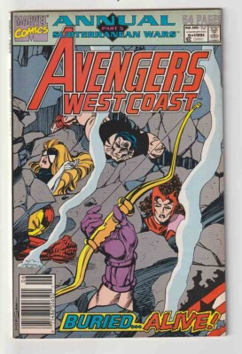 Avengers West Coast Annual #6 (1991) Consuela Sanchez & Song 1st ...