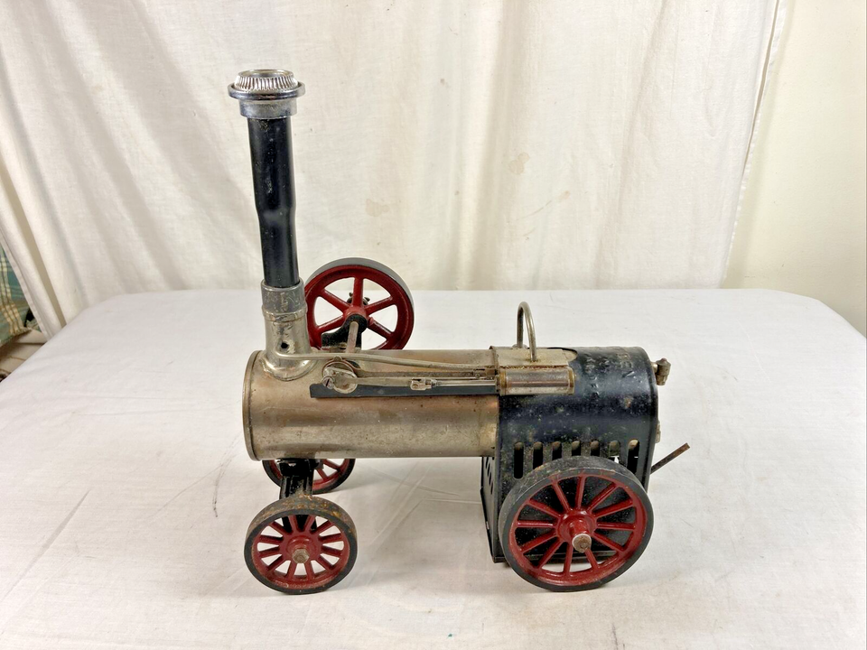 WEEDEN Made in U.S. Antique TOY STEAM ENGINE TRACTOR with Power Take ...