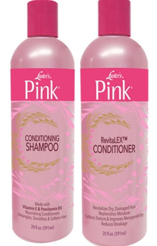 Luster's Pink Conditioning Shampoo & RevitaLEX Conditioner 591ml | eBay ...