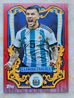 2023 Topps Argentina Fileteado Leandro Paredes RED 4/5 Champions SSP # ...