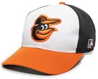 Baltimore Orioles MLB OC Sports White Tri-Color Hat Cap Adult Men's ...