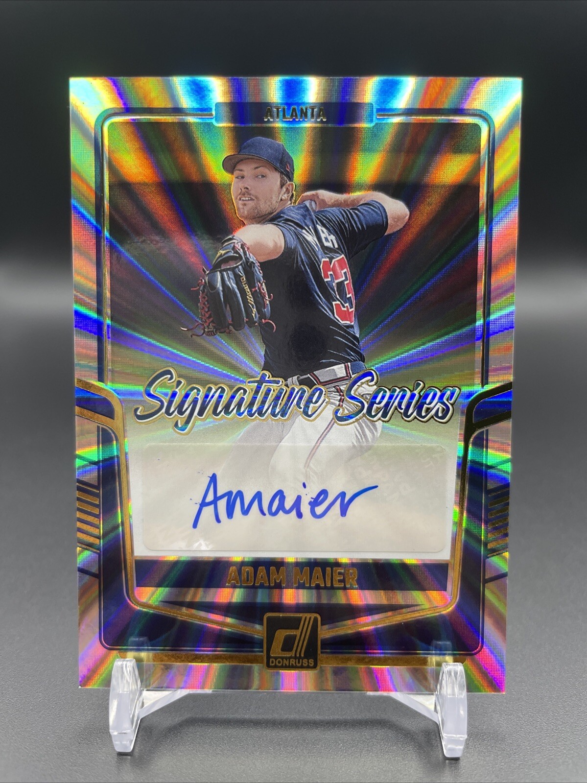 ADAM MAIER - 2024 Donruss Baseball Signature Series Auto #SA-AM Atlanta ...