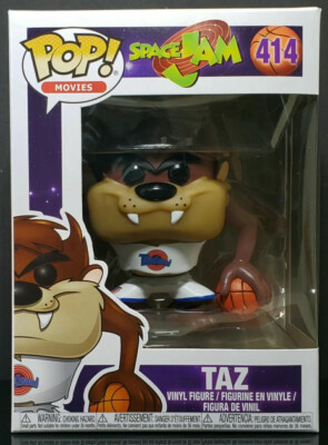 Funko Pop + Protector! Movies #414 Space Jam - Tasmanian Devil "Taz ...