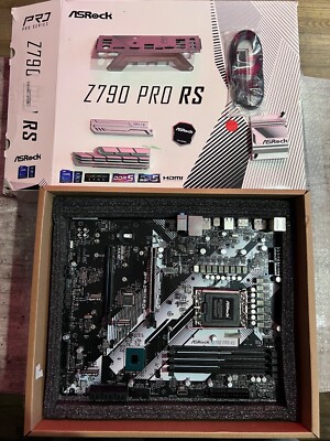 Untested ASRock Z790 PRO RS LGA 1700 Intel Z790 6Gb/s DDR5 ATX Intel ...