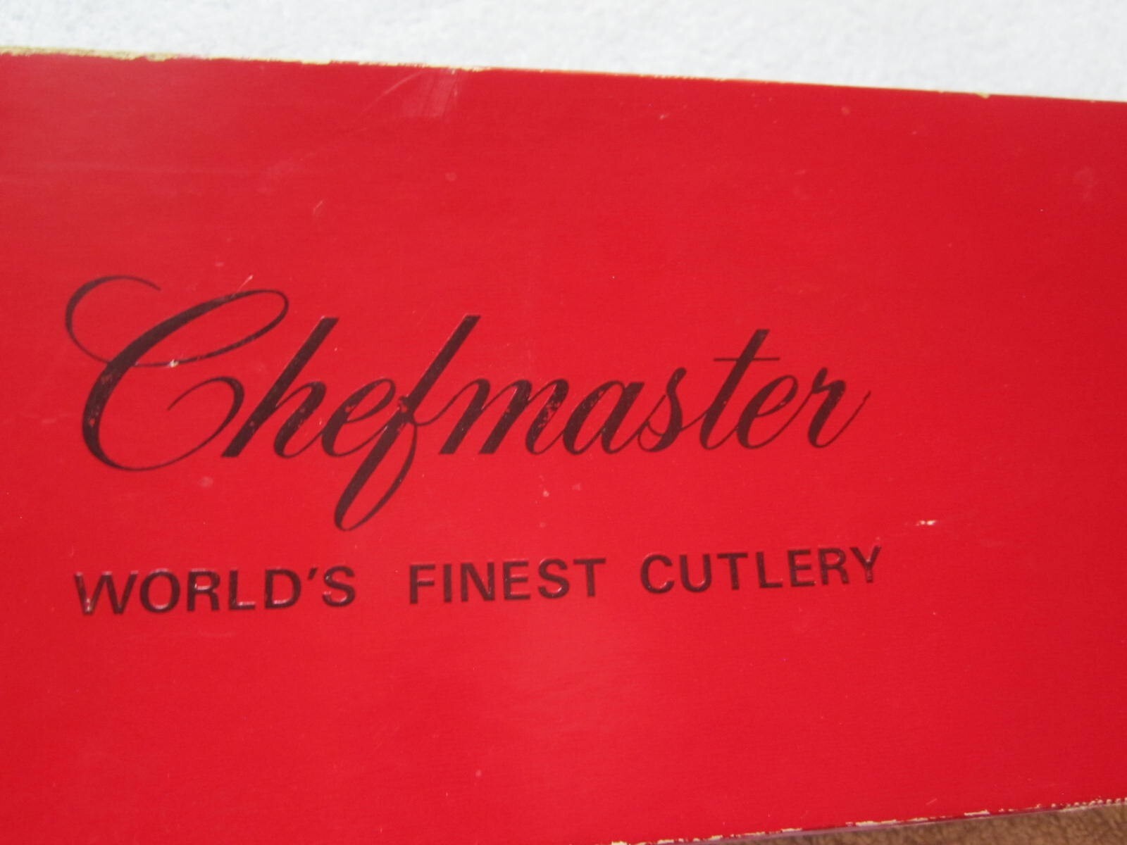 Vintage Carving Set, 2 pc Chefmaster Kitchen Delight S/S Carving Set | eBay