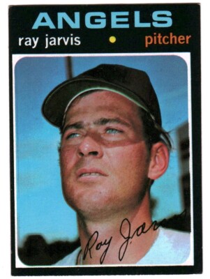 1971 Topps #526 Ray Jarvis, California Angels | eBay
