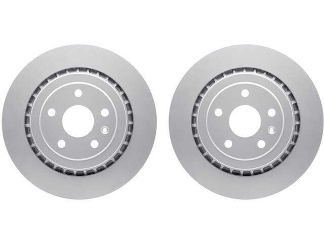 Dynamic Friction 16ZF55V Rear Brake Rotor Set Fits 2016-2019 Cadillac ...