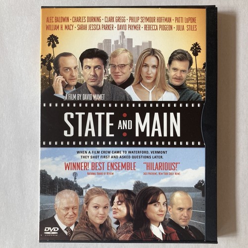 State and Main DVD Philip Seymour Hoffman Julia Stiles Alec Baldwin ...