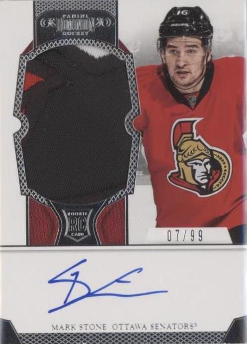 2012-13 Panini Dominion - Mark Stone #139 /99 (AU, MEM, RC) for sale ...