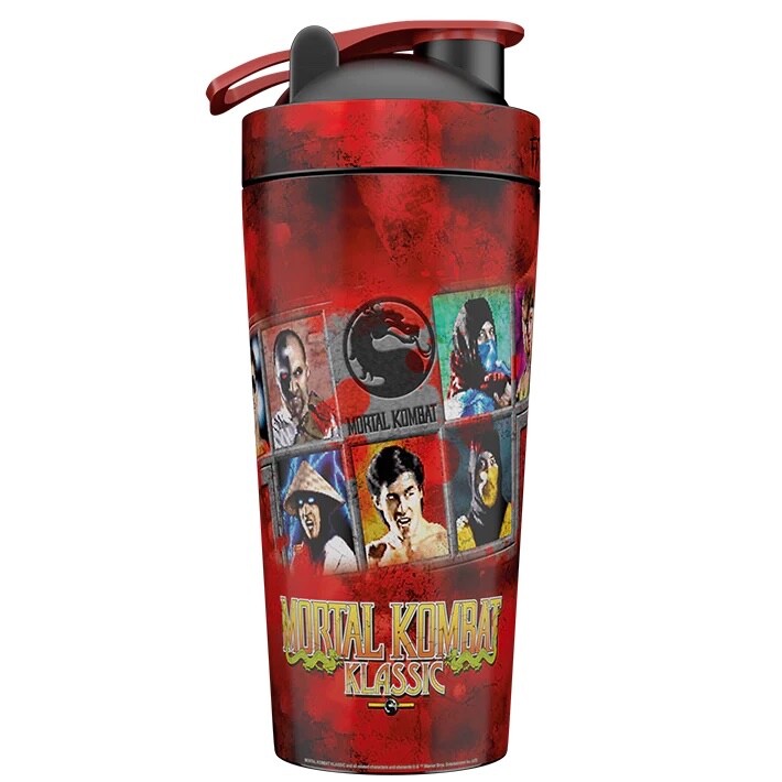 G Fuel Mortal Kombat Klassic 1 2 3 Tall Metal Shaker Cup 24 oz Scorpion ...