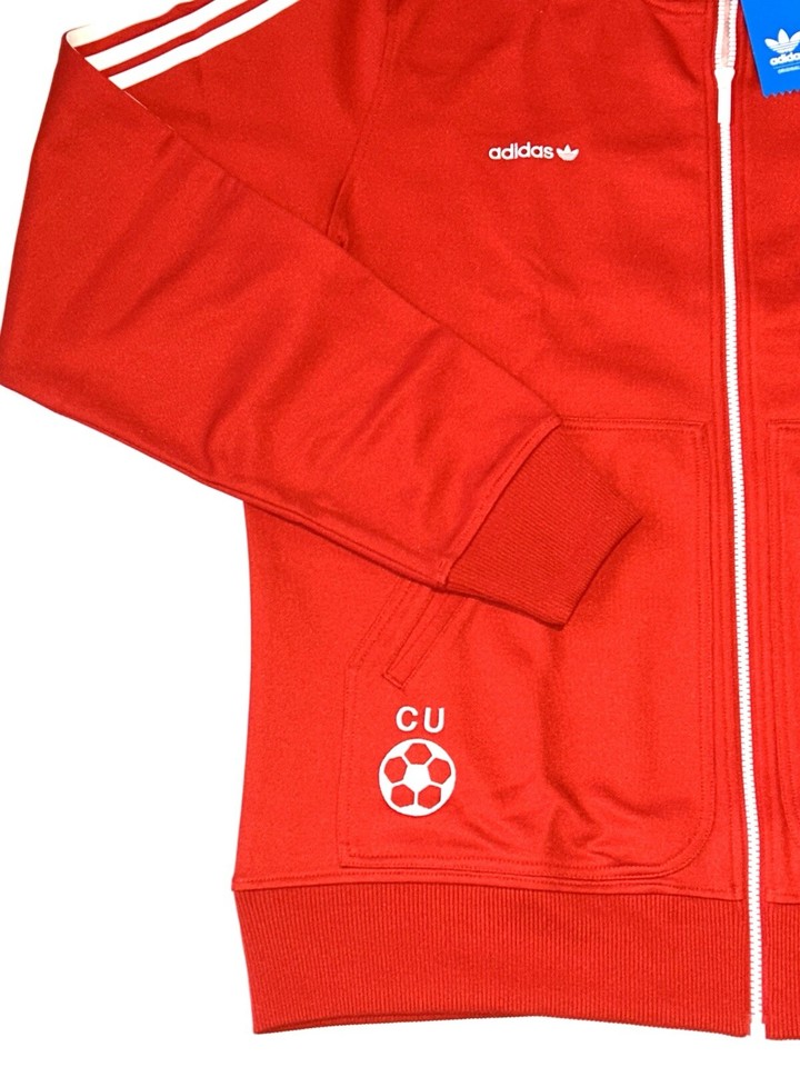 Adidas Originals Cuba Football Nations Flag Jacket 2010 US Large 232235 ...