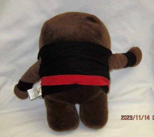 Domo Kun in Black Karate 10" Plush Stuffed Toy-Domo Kun Black Kung Fu ...