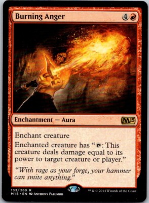Magic the Gathering Burning Anger Core Set 2015 M15 MTG Free Shipping ...