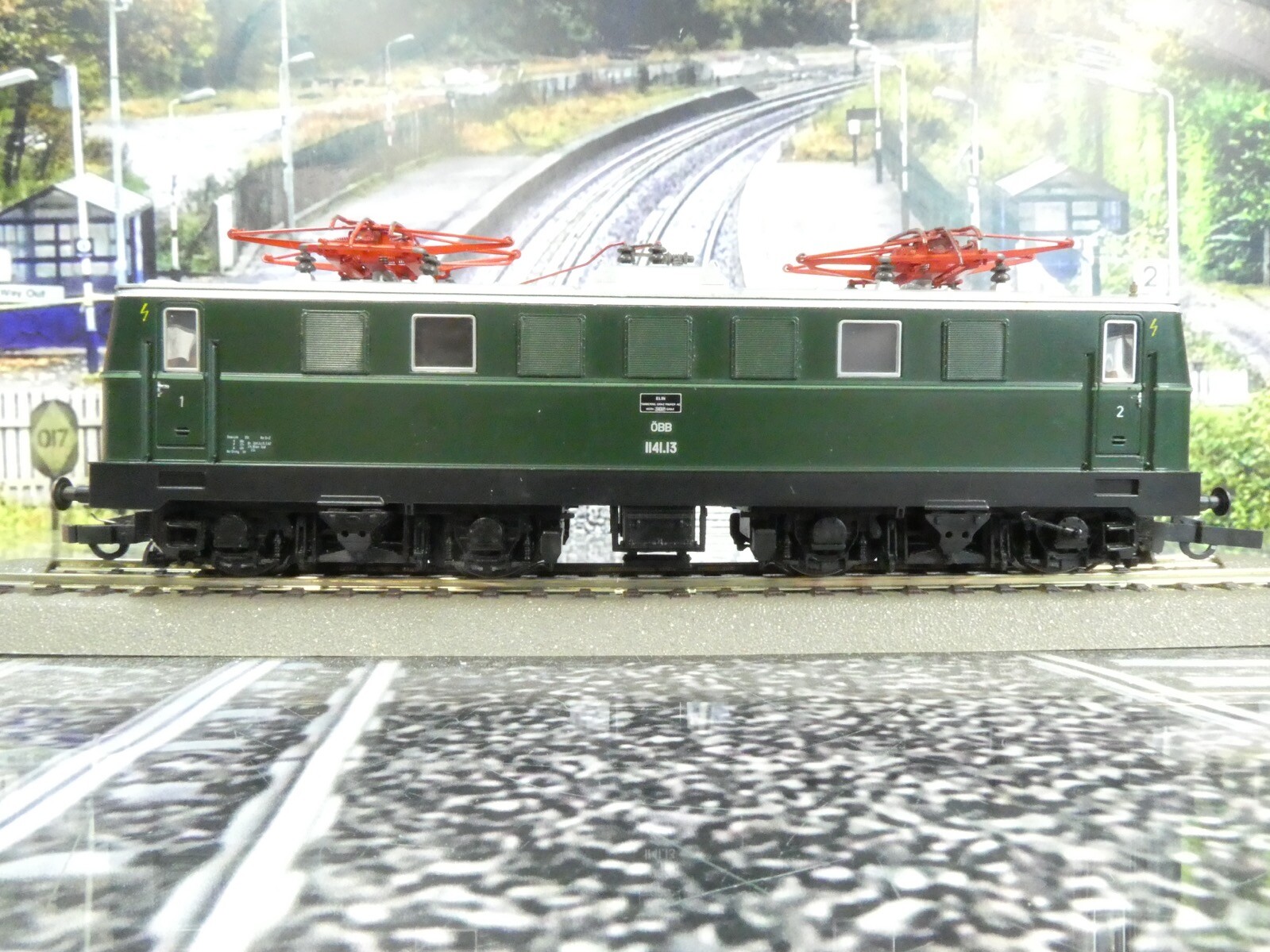 Roco 43640 - H0 - ÖBB - E-Lok 1141.13 - Analog - grün - OVP - #30137 | eBay