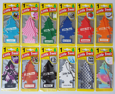 12 x MAGIC TREE LITTLE TREE HANGING AIR FRESHENER FRESHNER CAR HOME ...
