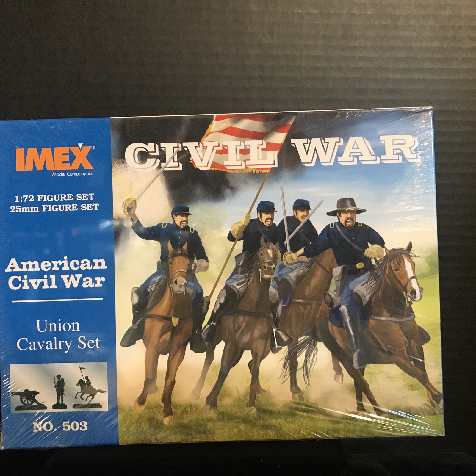 IMEX 503 AMERICAN CIVIL WAR UNION CAVALRY FIGURES SET-NIB-1:72 SCALE | eBay