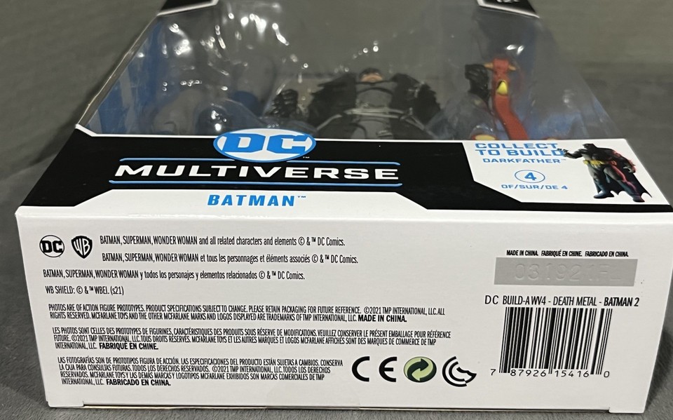 WB DC Comics Multiverse Figure Collect to Build Set Batman Dark Knight ...
