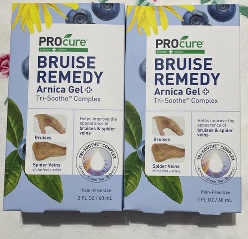 2~Procure Science & Nature Bruise Remedy Arnica Gel + Tri-Soothe Complex 2oz ea | eBay