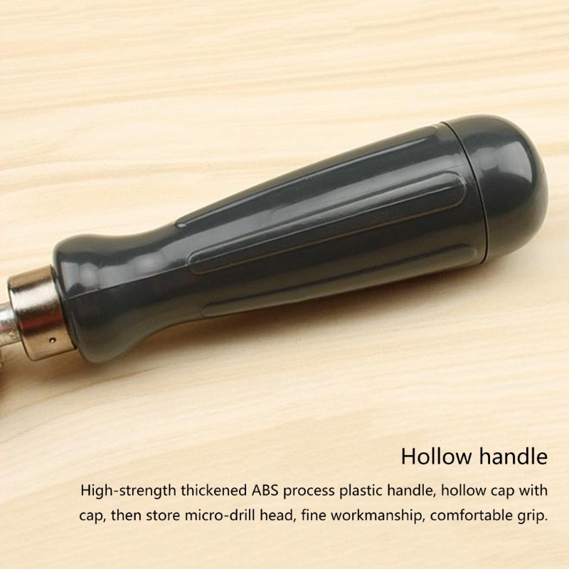 Mini Hand Drill With Keyless Chuck Rotary Tools Drilling Twist Drill ...