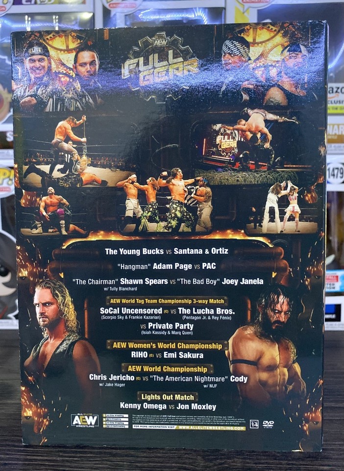 AEW Full Gear 2019 DVD All Elite Wrestling | eBay