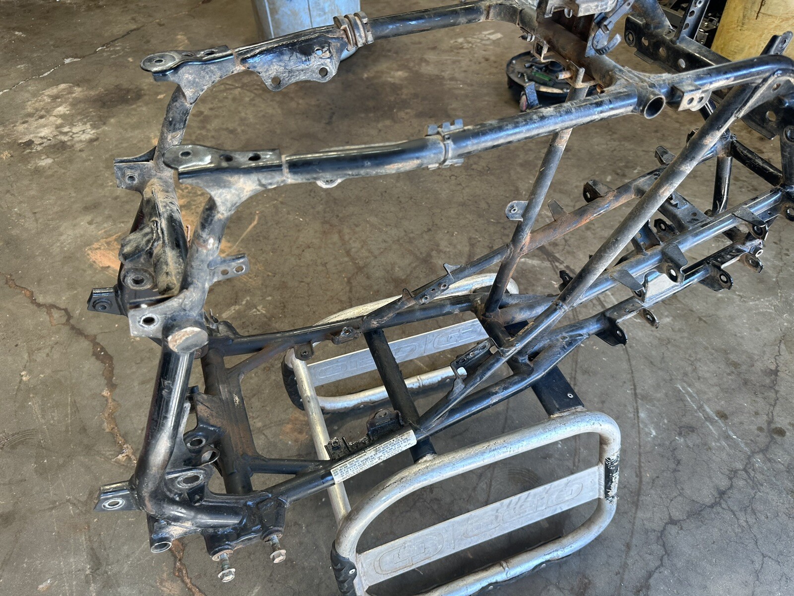 LTZ 400 Z400 Frame Chassis EZ Reg From 2006 Suzuki Ltz400 #168 X for ...