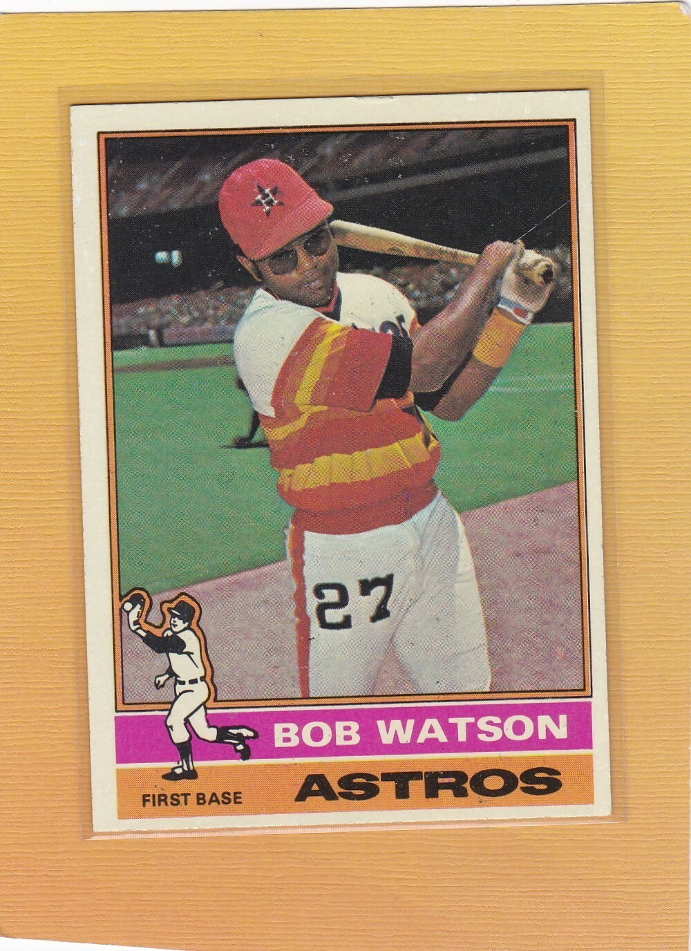 1976 TOPPS BASEBALL BOB WATSON #20 ASTROS NRMT/NMMT *69310 | eBay