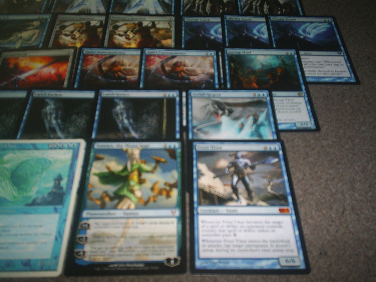 MTG Magic TAMIYO, the MOON SAGE DECK Icefall Regent Frost Titan Latch ...