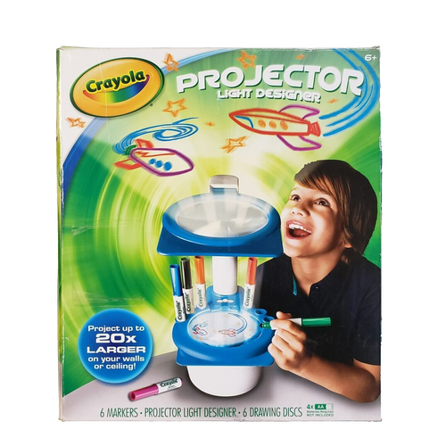 Crayola Projector Light Designer STEAM Art Kids Creativity Draw Light ...