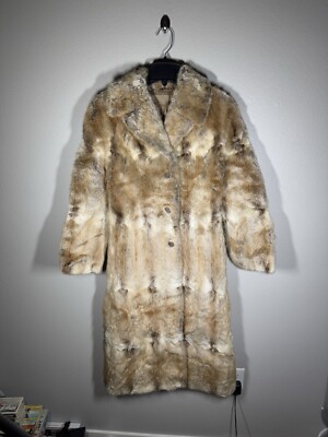 Vintage Neiman Marcus Fur Coat Womens Size XS Full Length | eBay