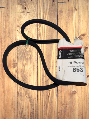Gates B53 Hi-Power II V-Belt 21/32" x 56" NOS | eBay