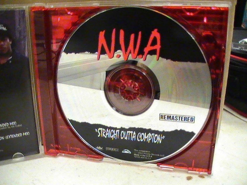 N.W.A Straight Outta Compton 1988 CD Remastered Bonus Ice Cube Eazy E ...