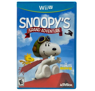 Peanuts Movie: Snoopy's Grand Adventure (Nintendo Wii U, 2015) Complete ...